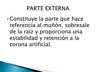Retenedores intraradiculares | PPT