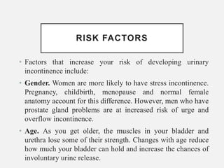 Retension & Incontinence of Urine.pptx