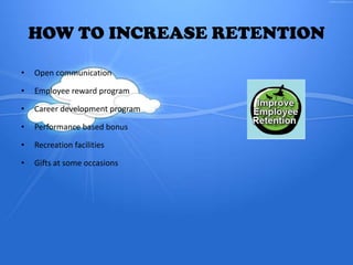 Retension strategies of employee | PPTX