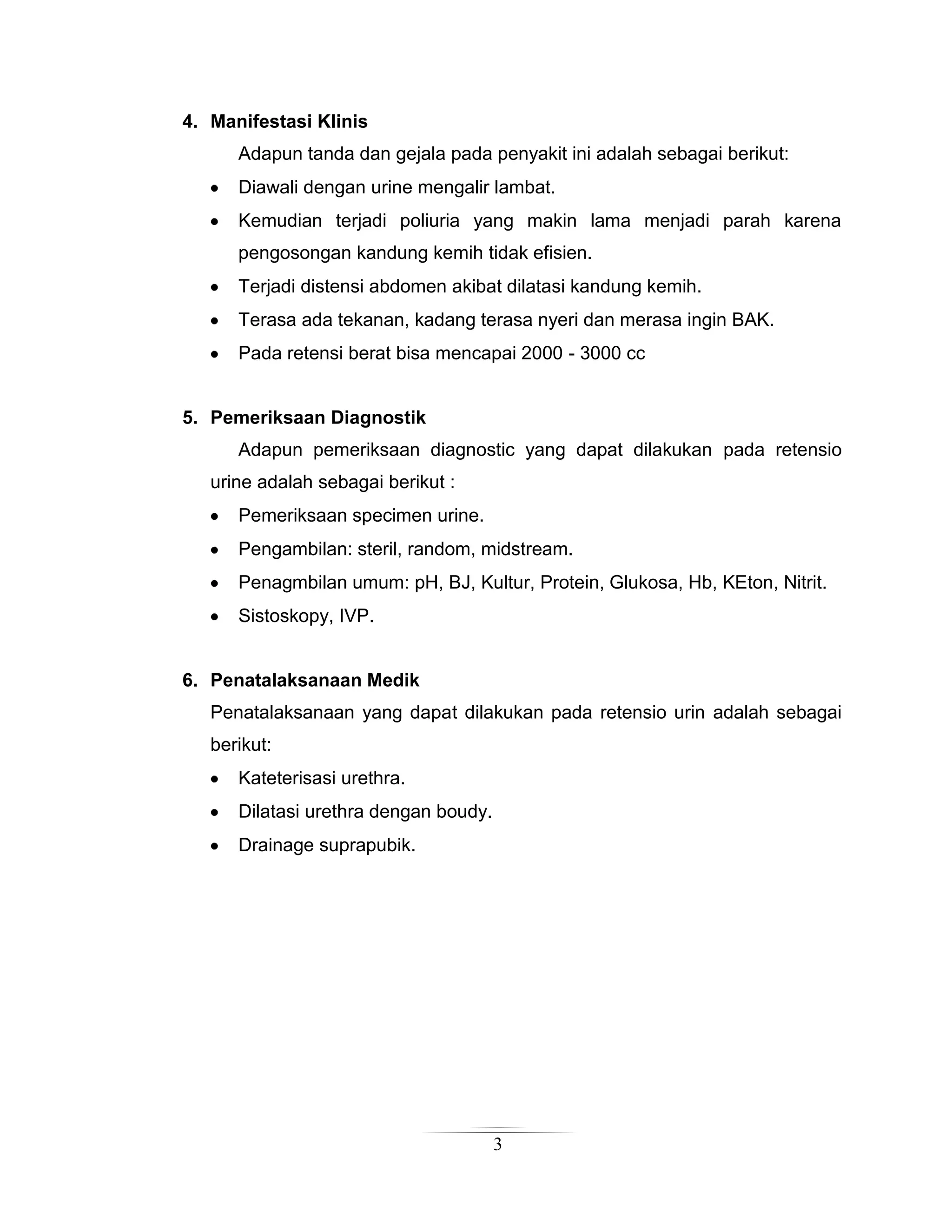 Retensi urine | DOC