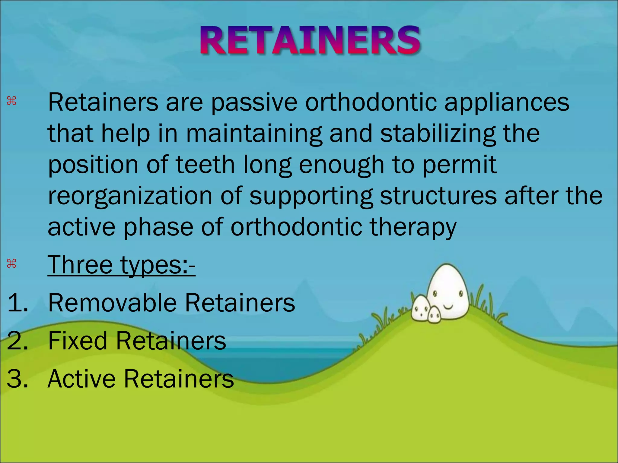 Retention and Relapse in orthodontics | PPT
