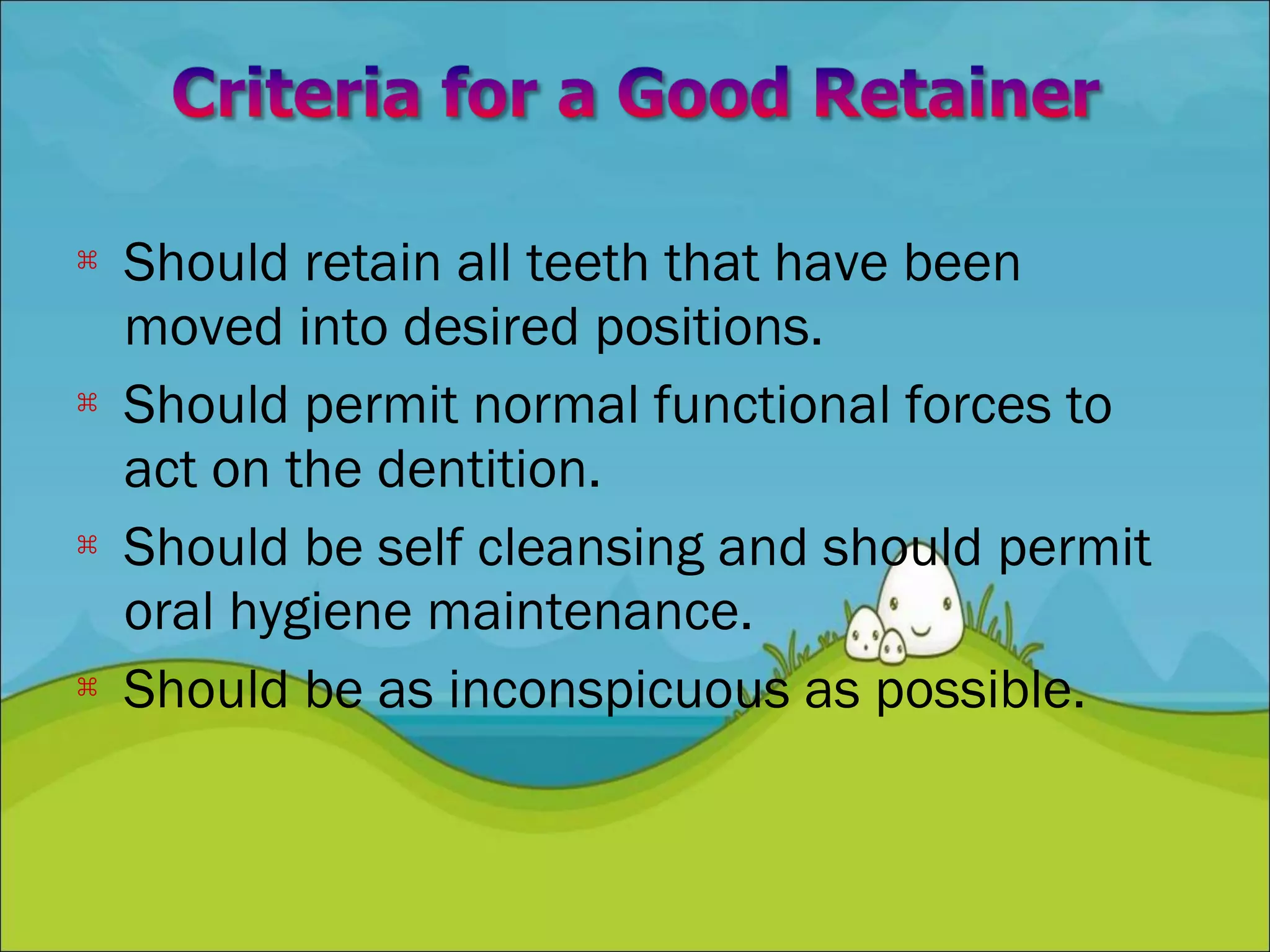 Retention and Relapse in orthodontics | PPT