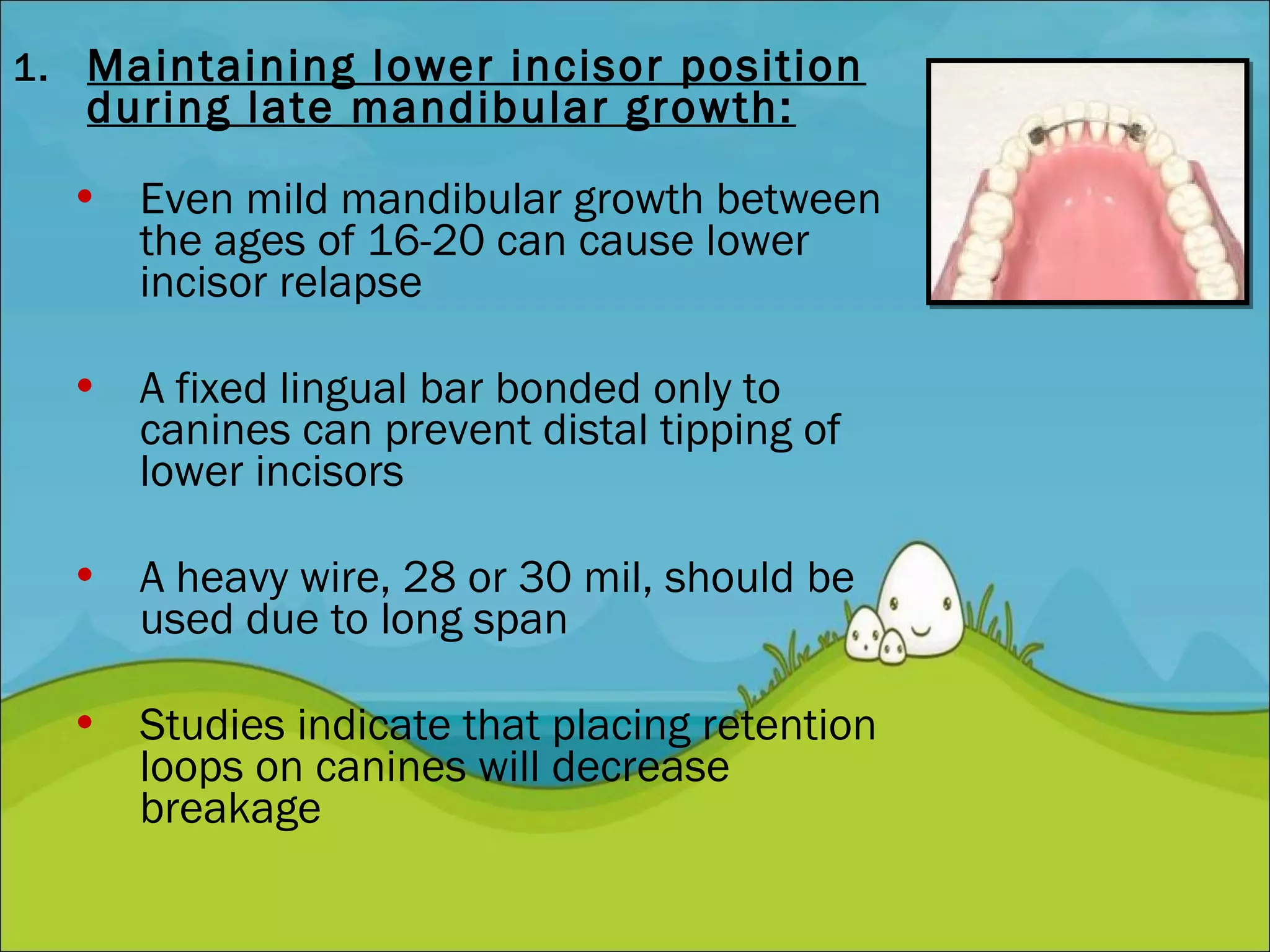 Retention and Relapse in orthodontics | PPT