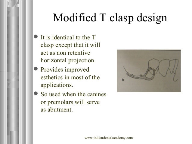 Clasp Retention in RPD / Labial orthodontics course