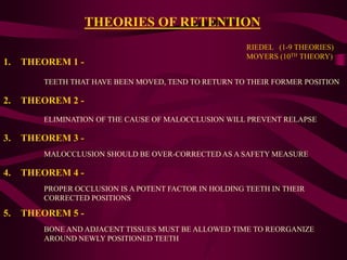 Retention Relapse-Retainers | PPT