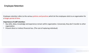 Human Resources: Employee Retention and Dismissal.pptx