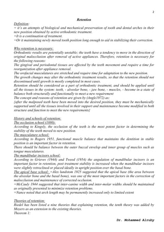 retention and relapse and stability.docx