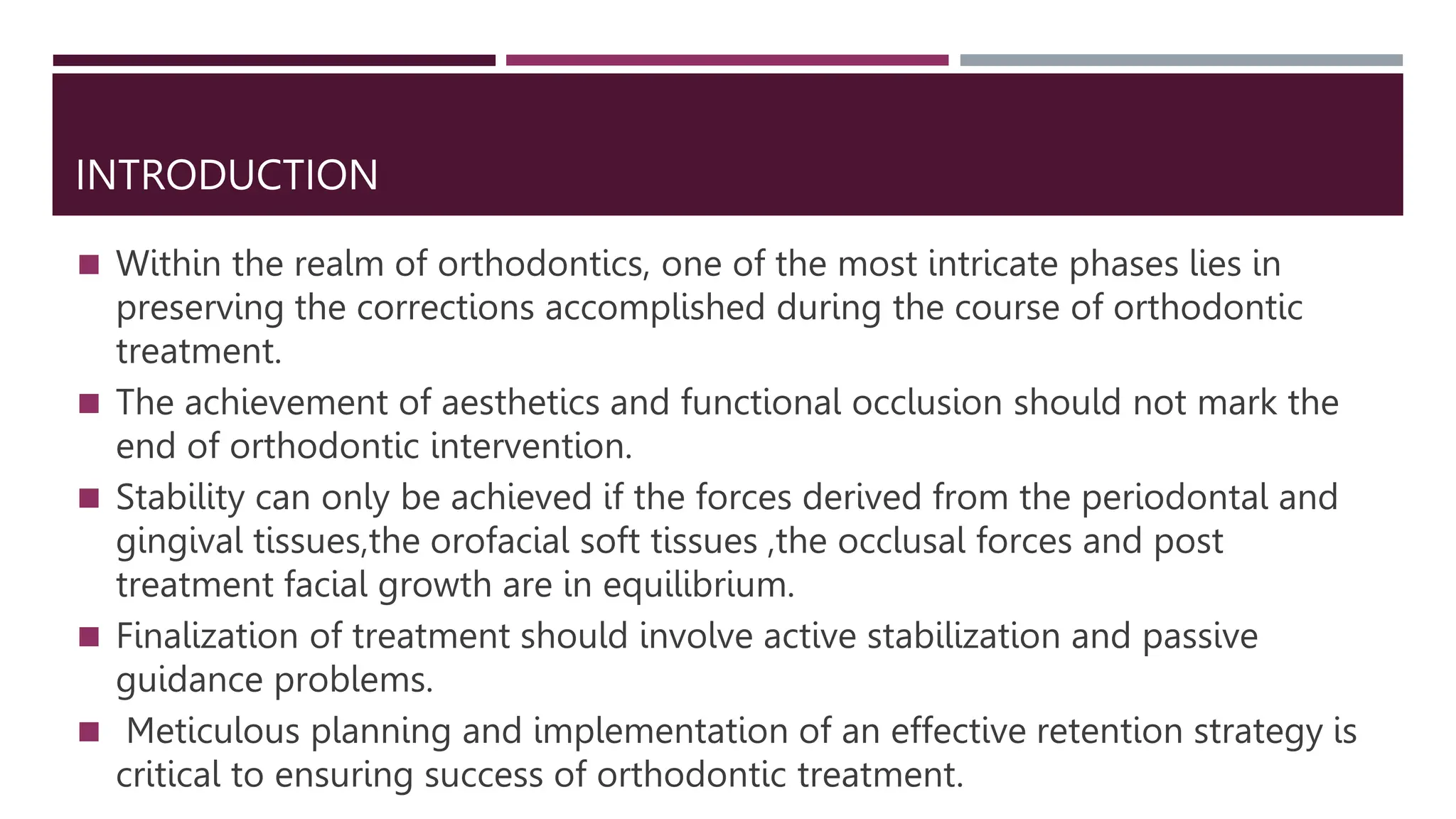 RETENTION AND RELAPSE IN ORTHODONTICS | PPTX