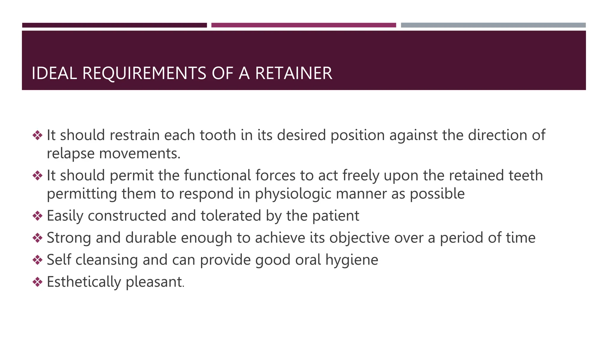 RETENTION AND RELAPSE IN ORTHODONTICS | PPTX