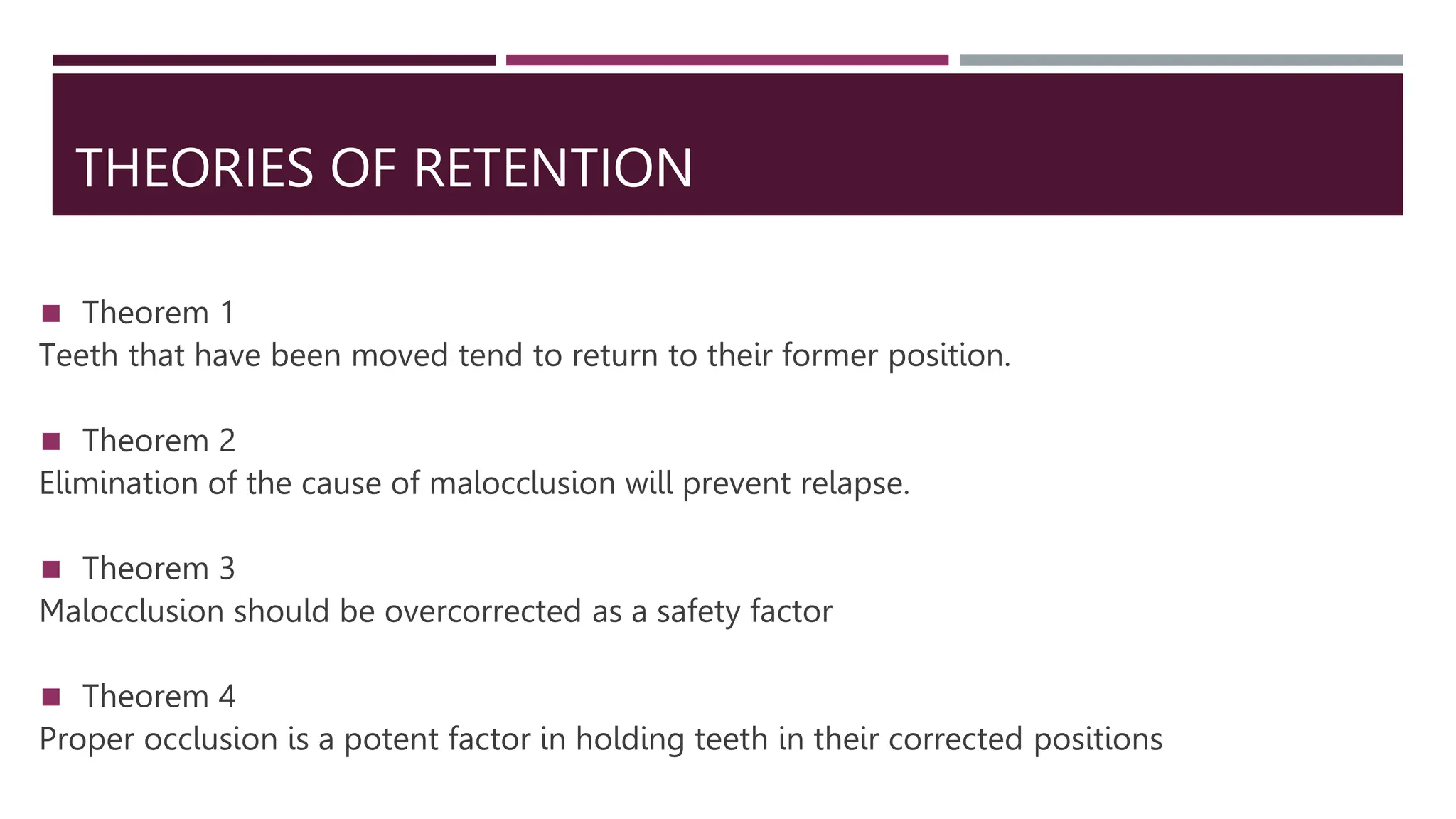 RETENTION AND RELAPSE IN ORTHODONTICS | PPTX