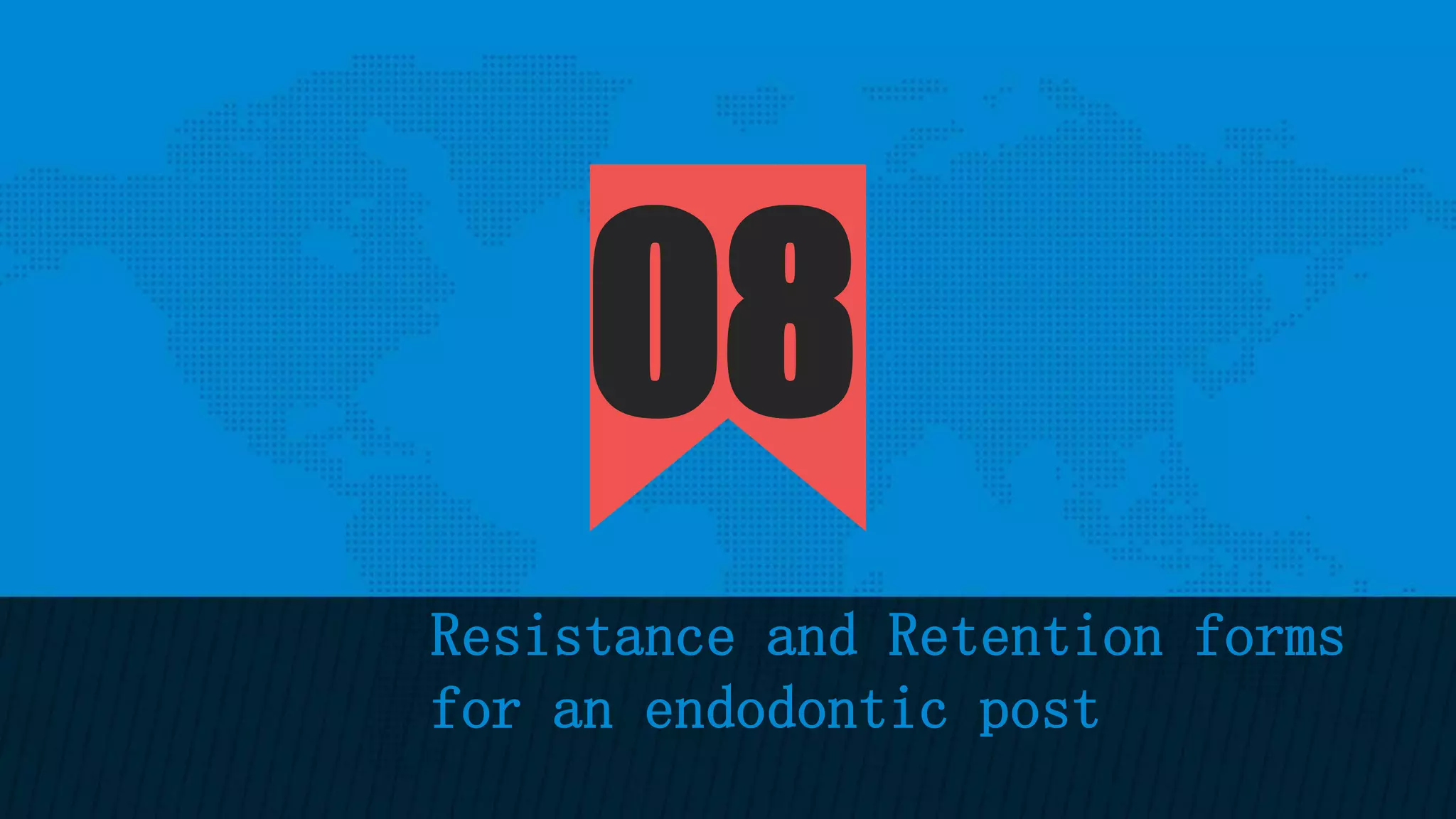 Retention and resistance forms of cavity design | PPTX