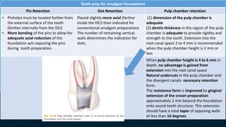 Retention and resistance forms of cavity design | PPTX