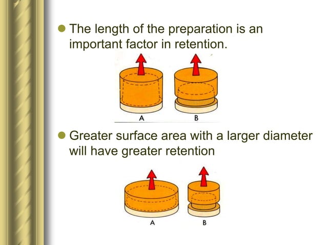 RETENTION AND RESISTANCE FORM in FPD.ppt | Dental Health | Diseases and ...