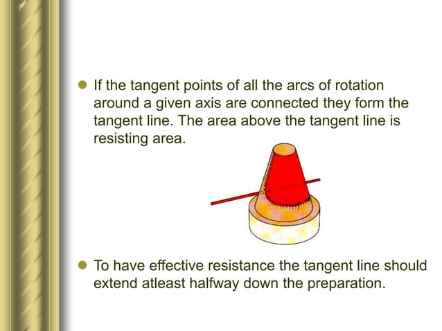 RETENTION AND RESISTANCE FORM in FPD.ppt | Dental Health | Diseases and ...