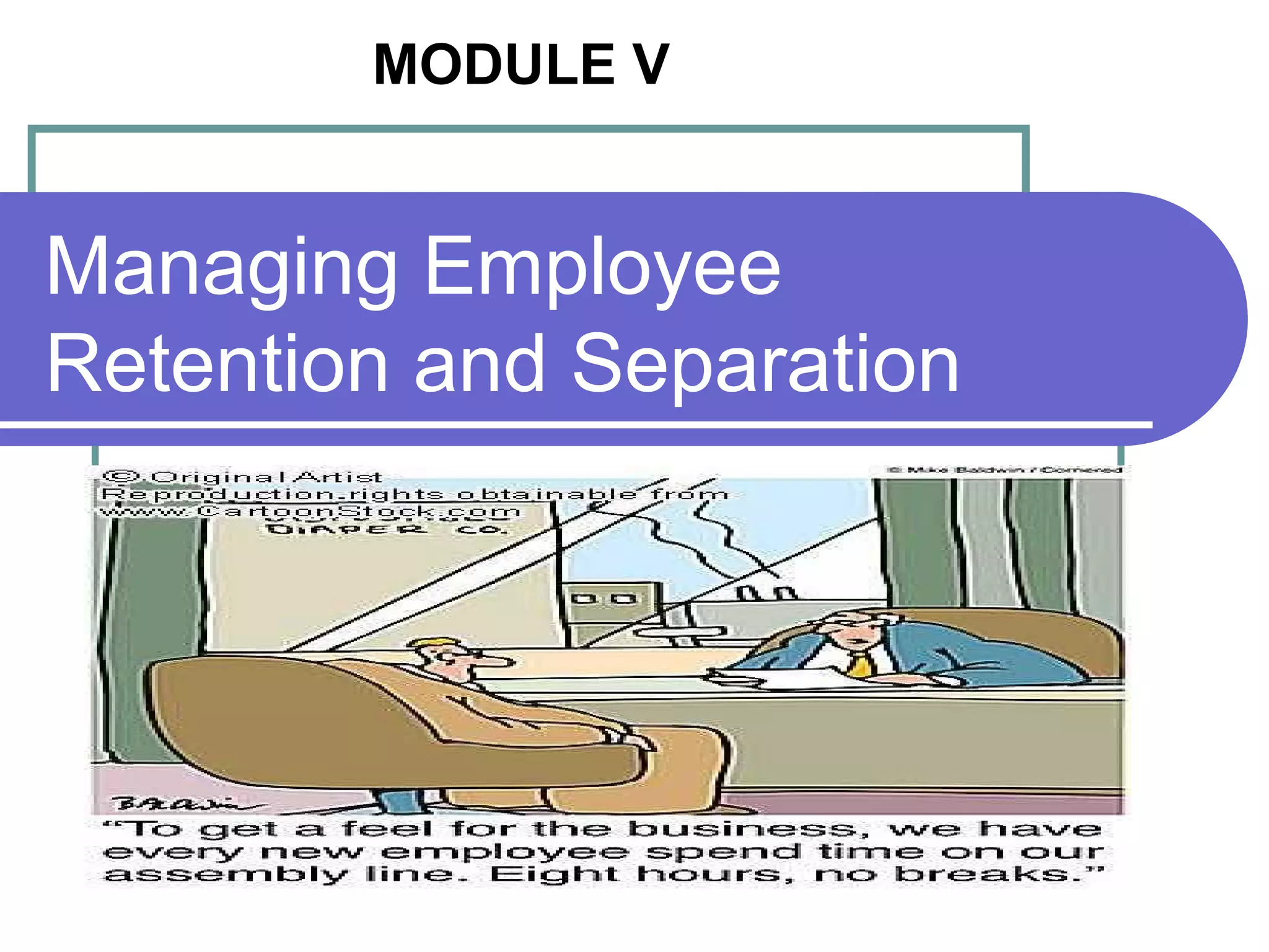 Retention and seperation module v | PPT