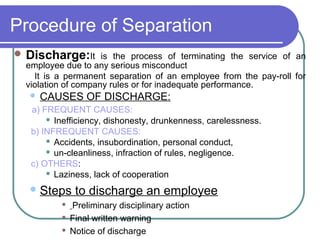 Retention and seperation module v | PPT