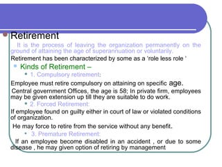 Retention and seperation module v | PPT