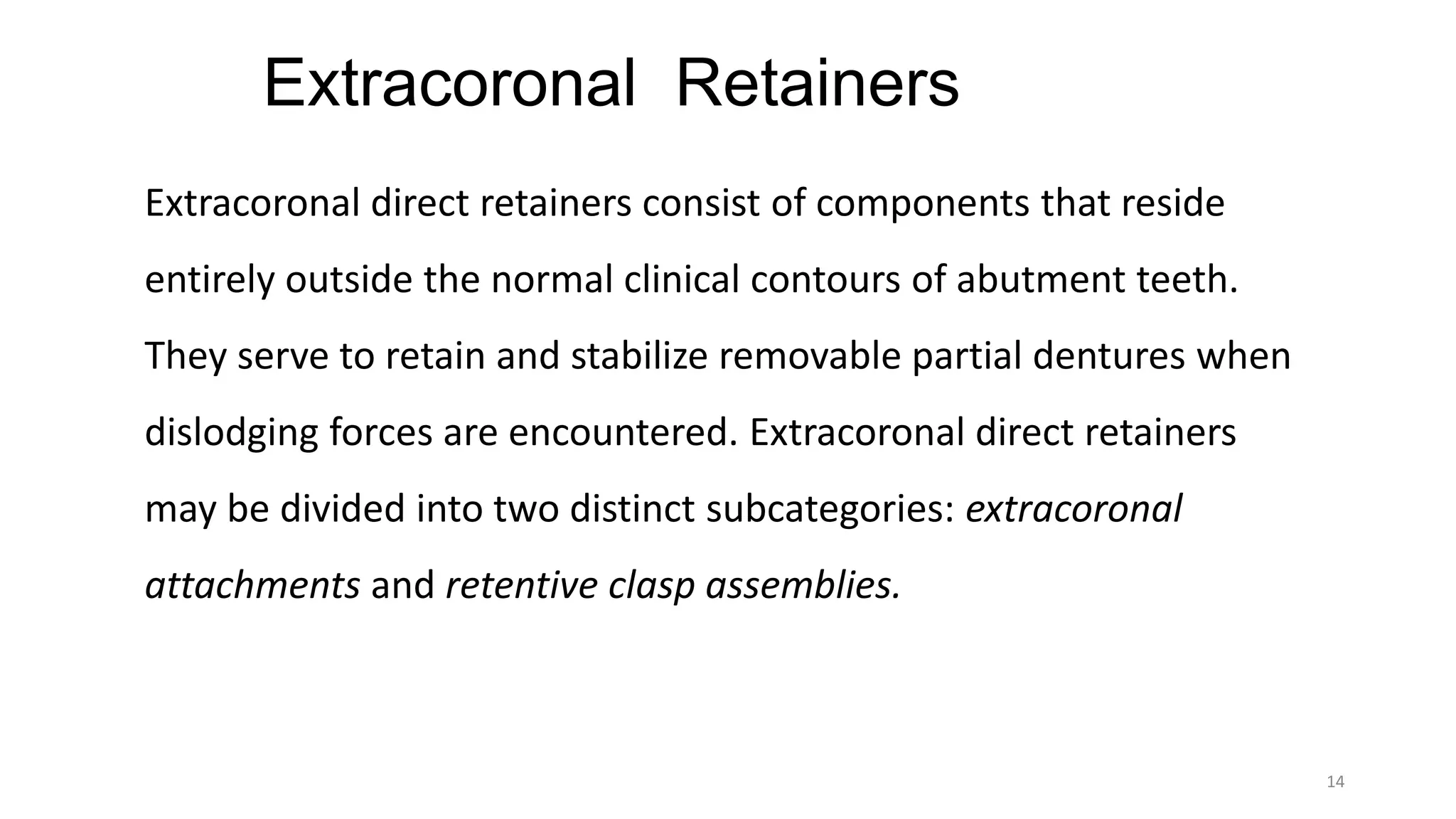 Retention and support in removable partial denture kalpana | PPTX