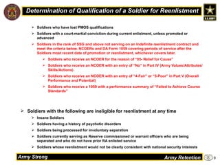 Relief For Cause Ncoer Example