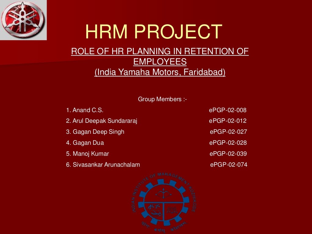 Retention of employees (ePGP-02-008, 012,027,028,039,074).ppt | Free Download