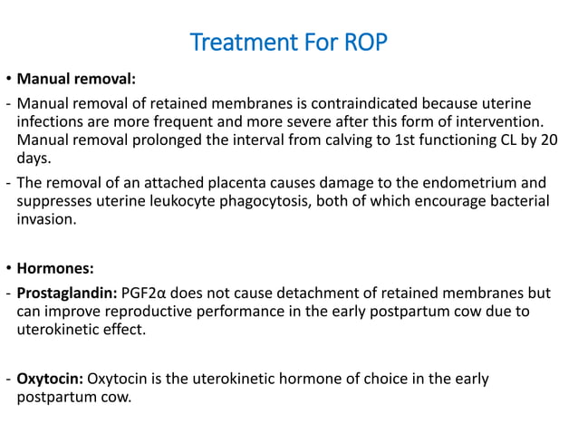 Retention Of Placenta | PPTX | Pregnancy | Reproductive Health