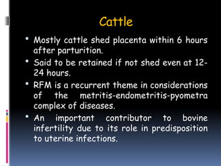 Retention_of_Placenta.pptx pakistan veyerinary | PPTX