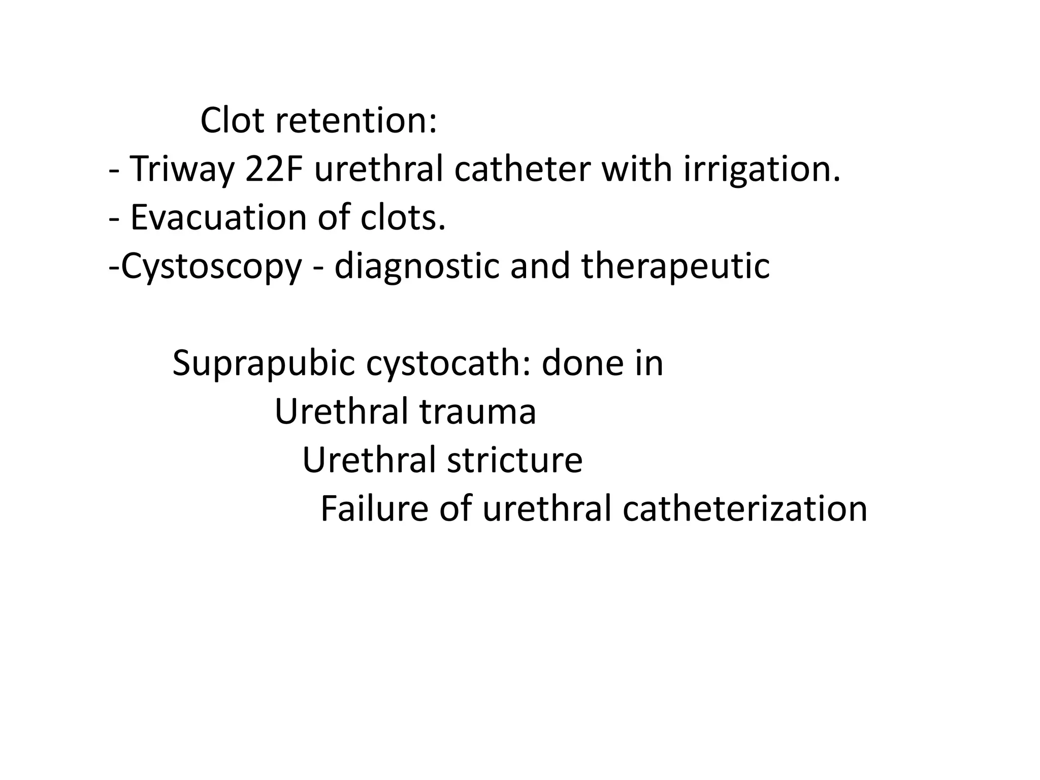 Retention of urine | PPTX