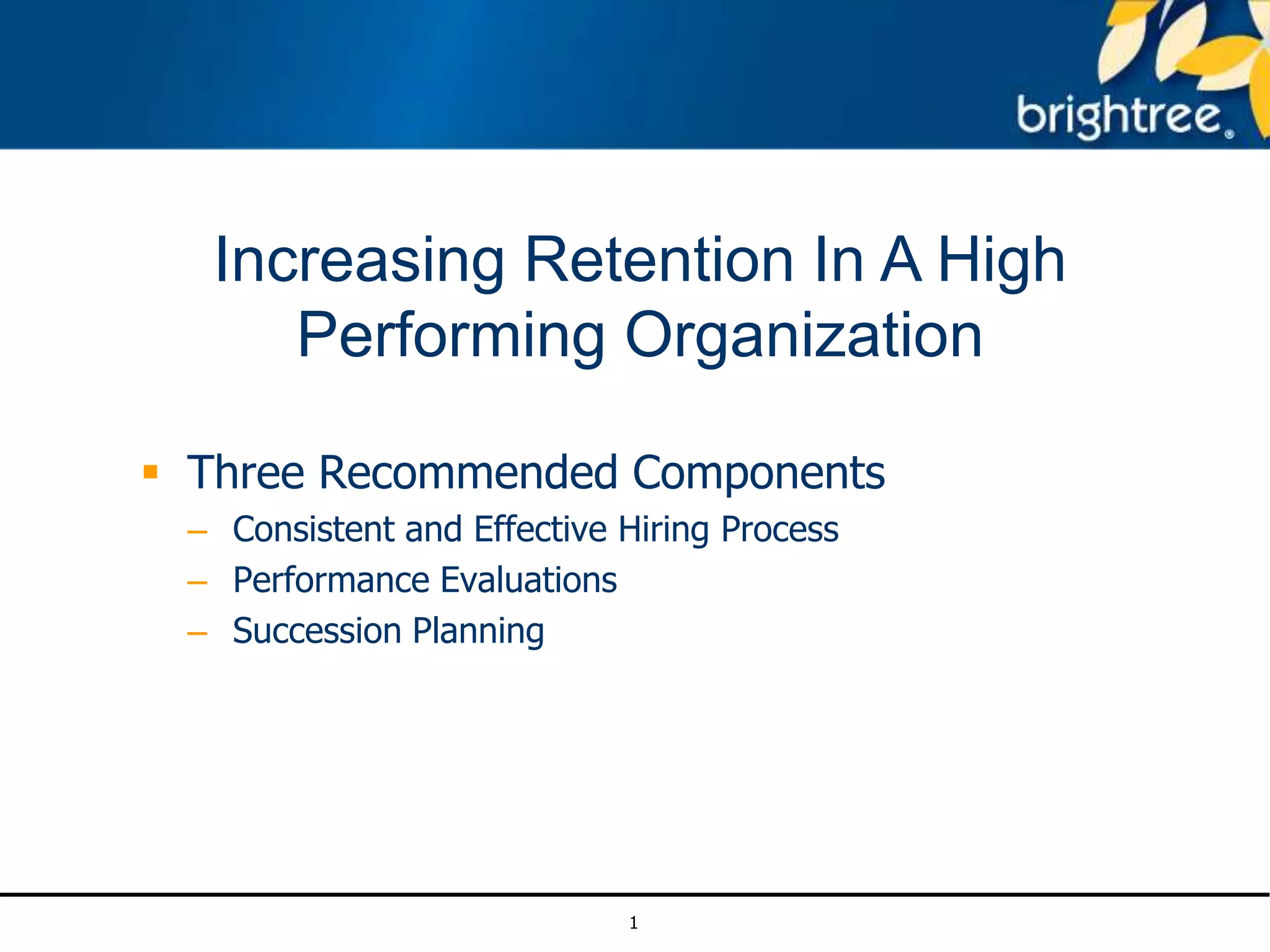 Retention Overview | POTX