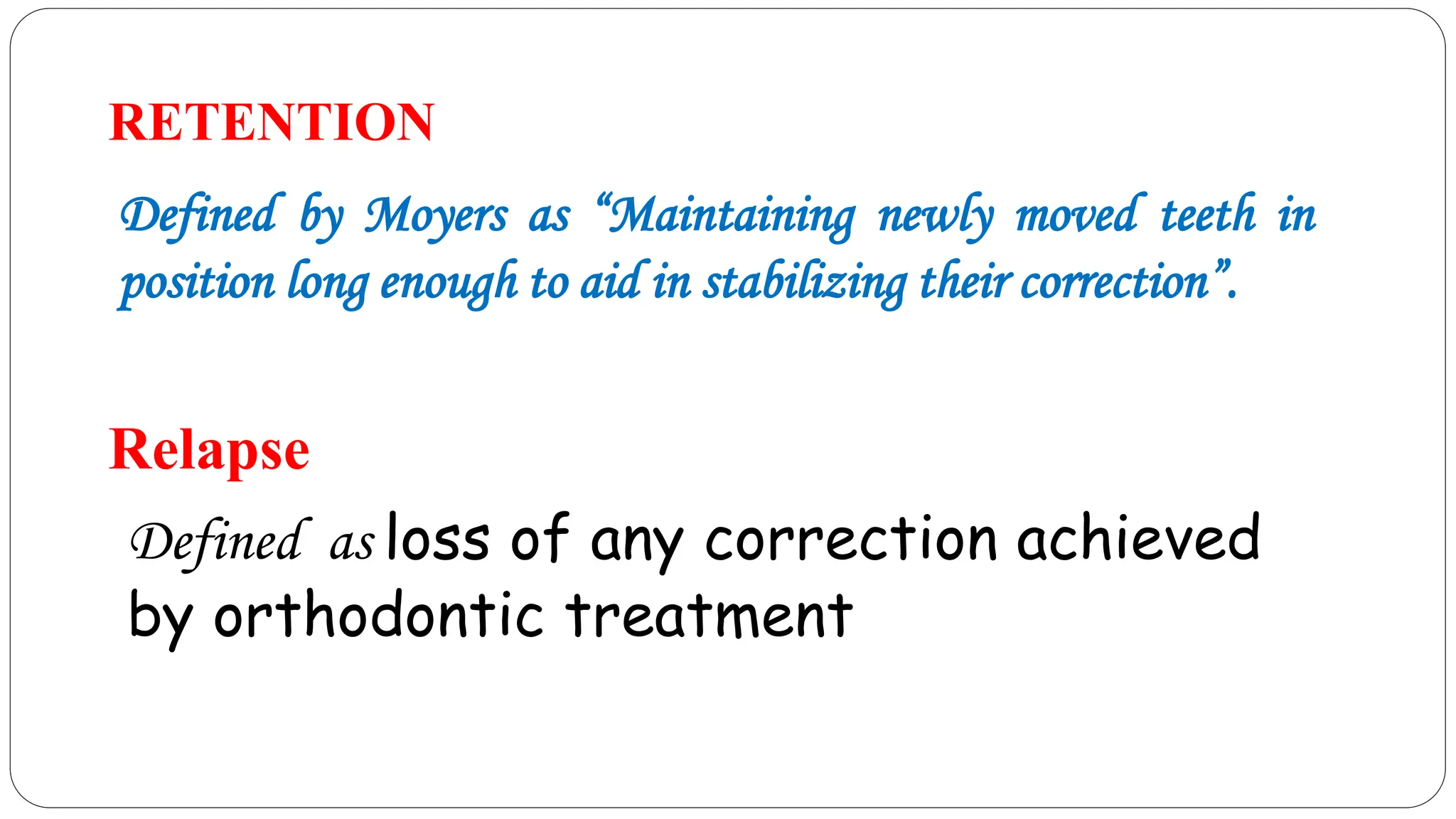Retention & relapce in orthodontics.pptx