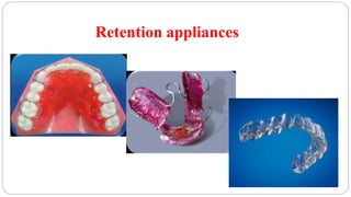 Retention & relapce in orthodontics.pptx