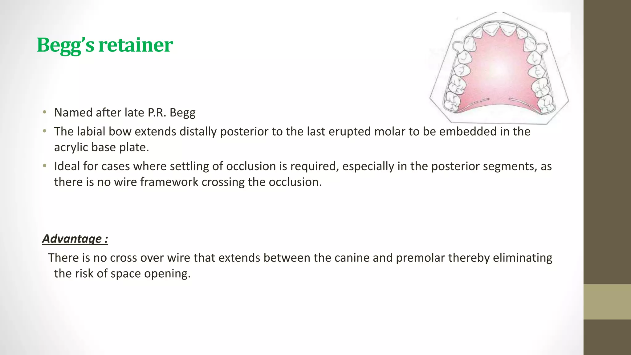 Retention & relapse in orthodontics | PPTX