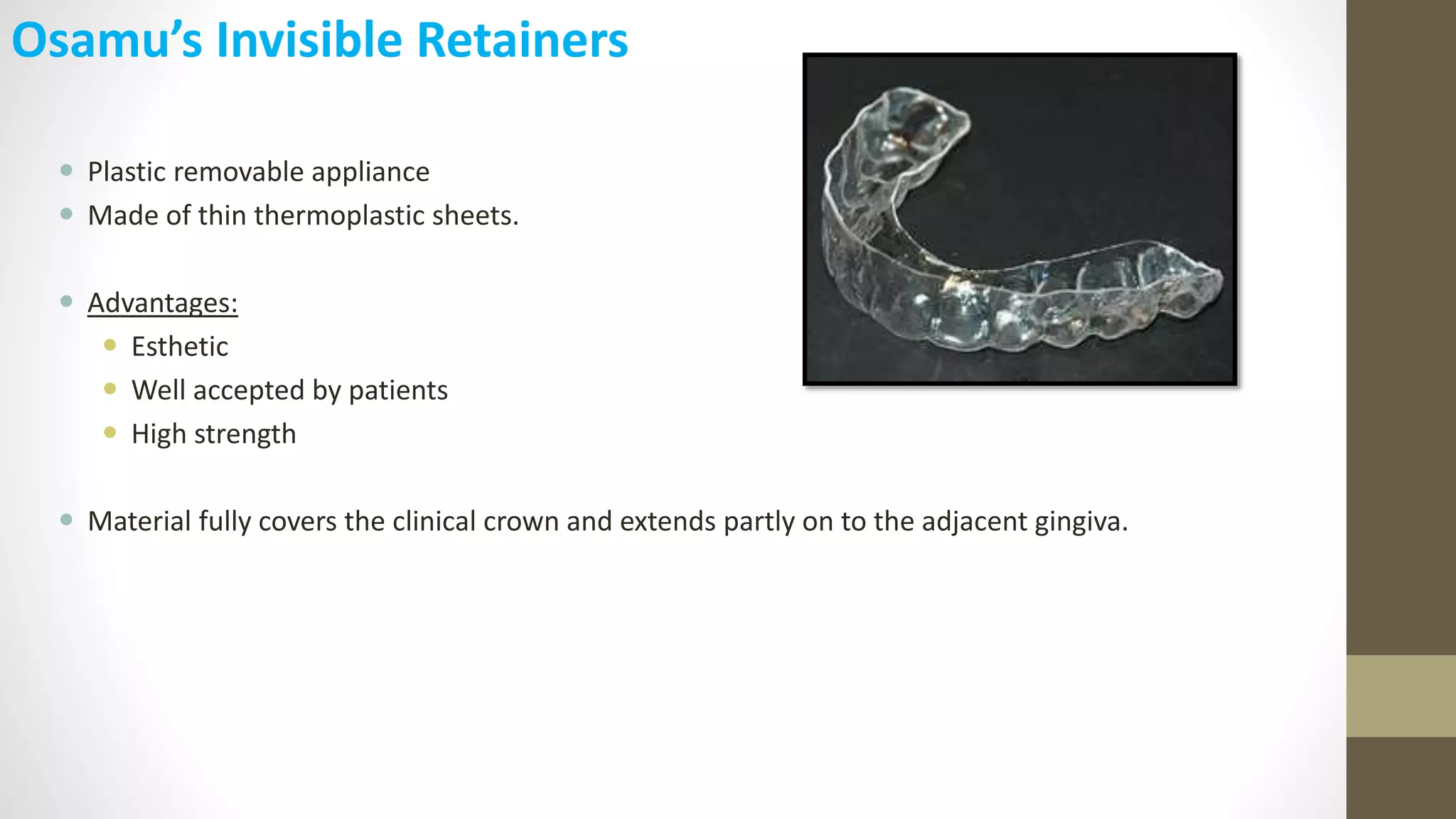Retention & relapse in orthodontics | PPTX