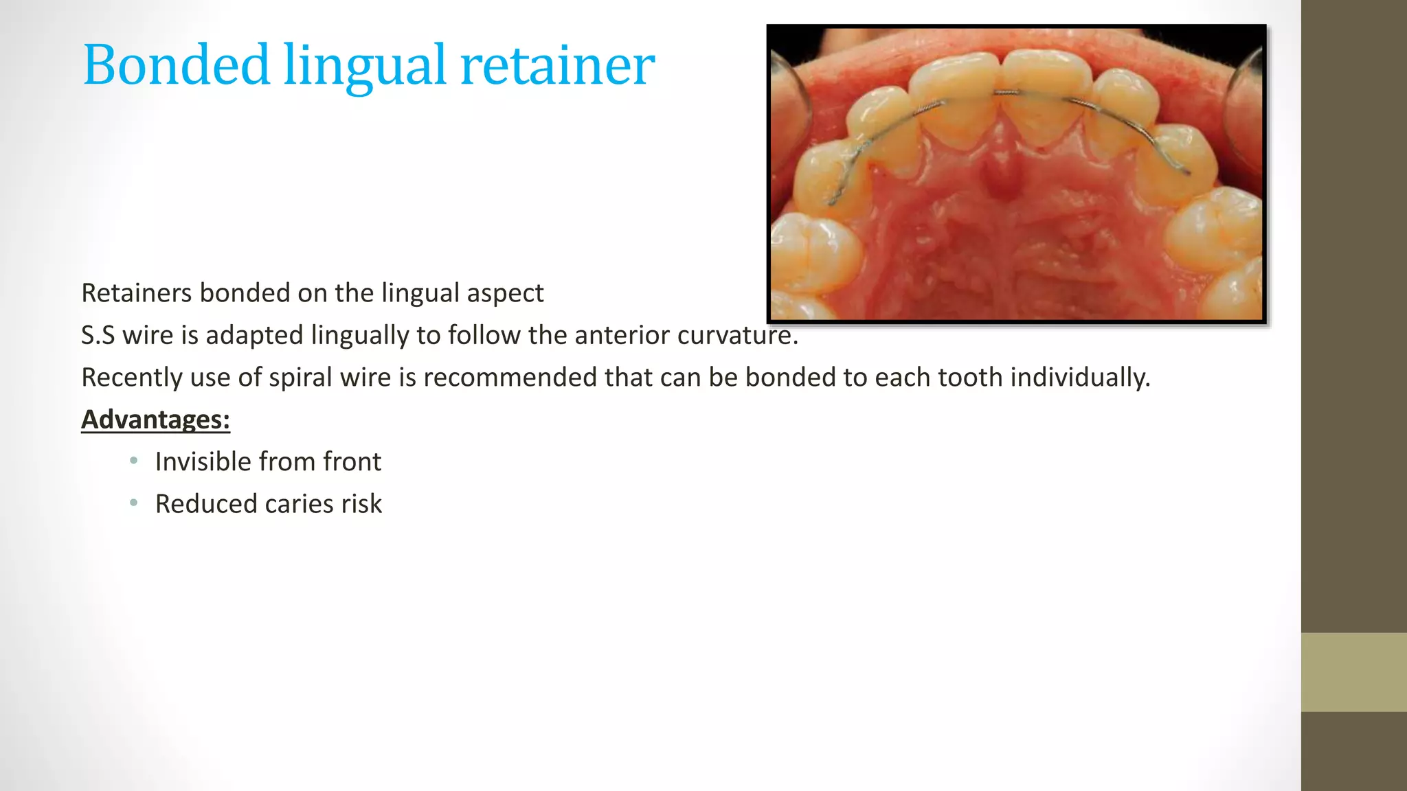 Retention & relapse in orthodontics | PPTX
