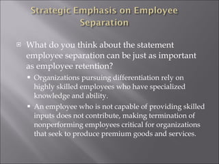 Retention seperation | PPT