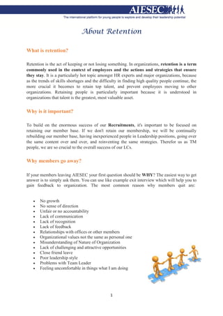 Retention steps during summer period | PDF