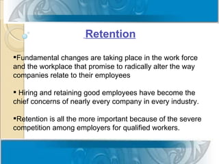 Retention strategies | PPT