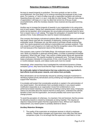 Retention Strategies In Ites%2 Epdf | PDF