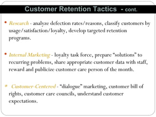 Customer Retention Strategy | PPT