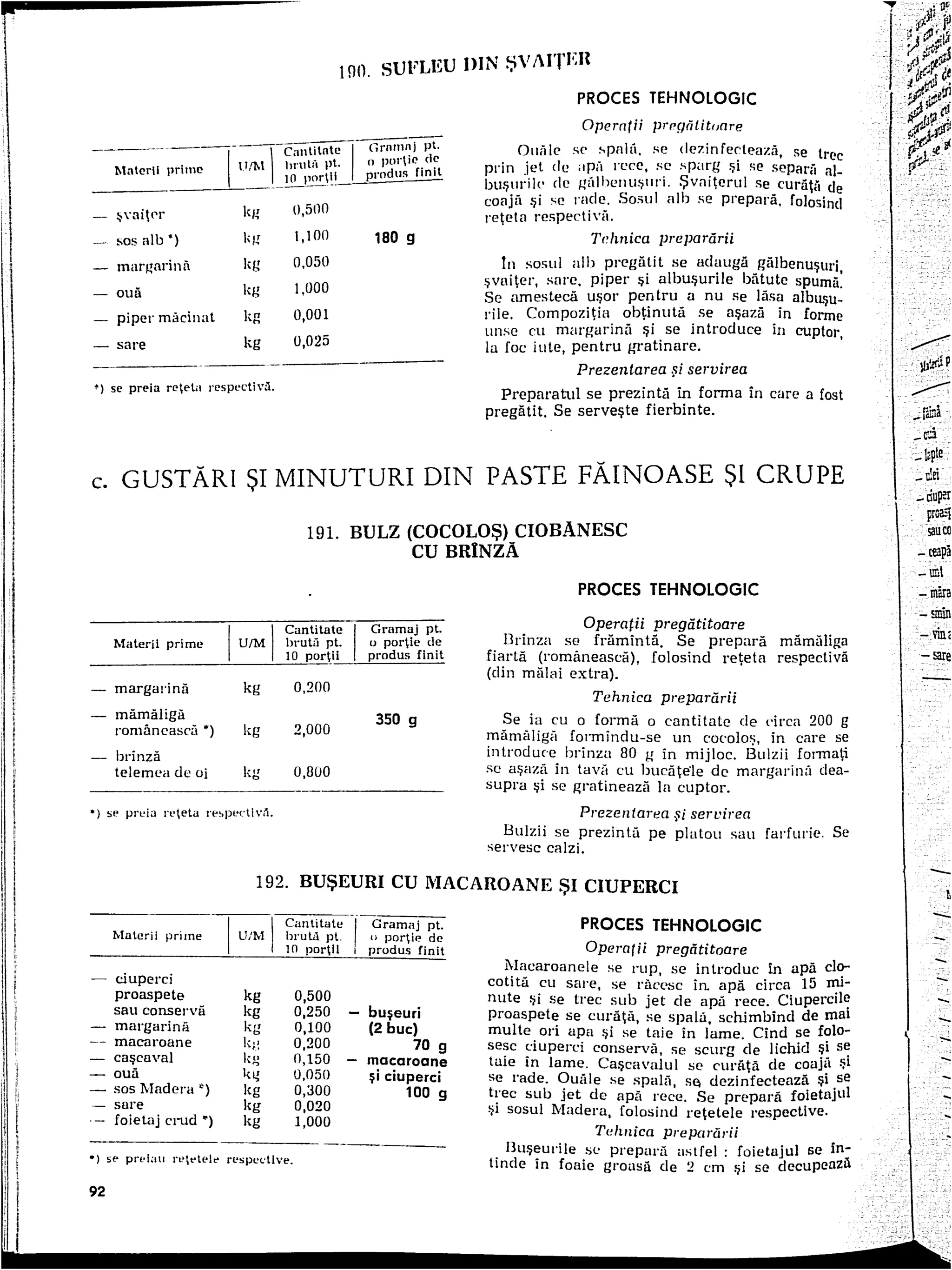 Retetar tip-pt-preparate-culinare-1982 | PDF