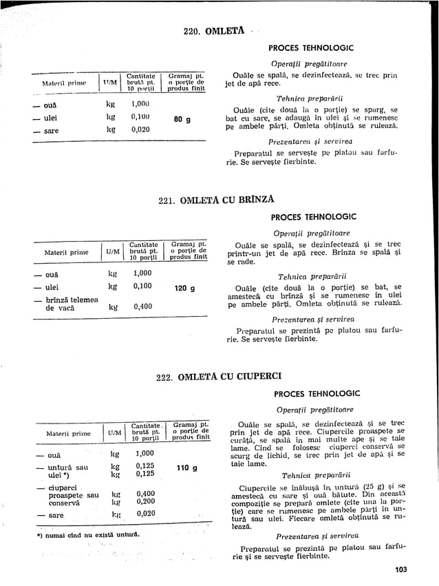 Retetar tip-pt-preparate-culinare-1982 | PDF