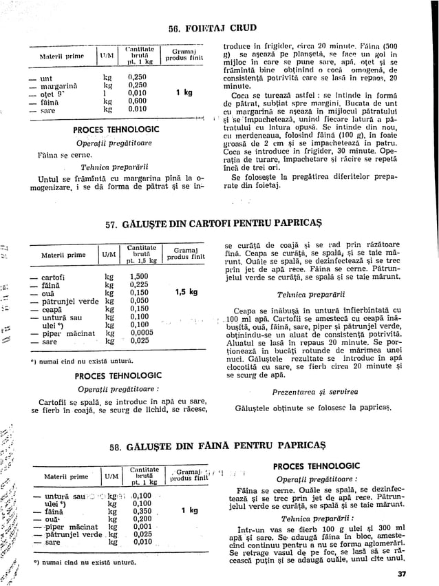 Retetar tip-pt-preparate-culinare-1982 | PDF