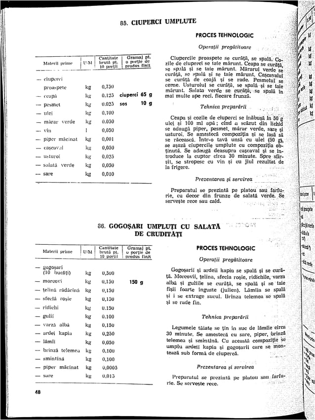 Retetar tip-pt-preparate-culinare-1982 | PDF