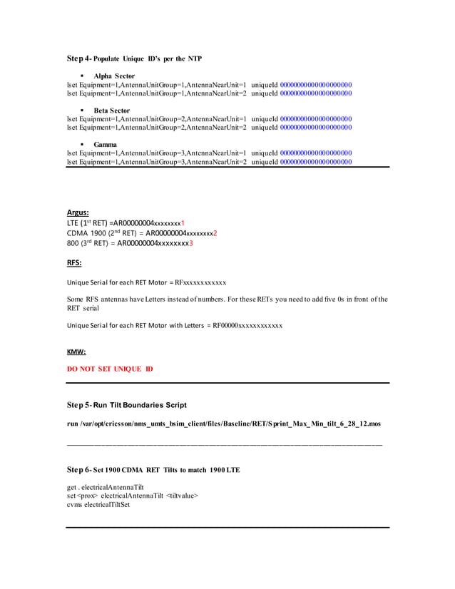 Ret guide argus-rfs | DOC | Technology & Computing