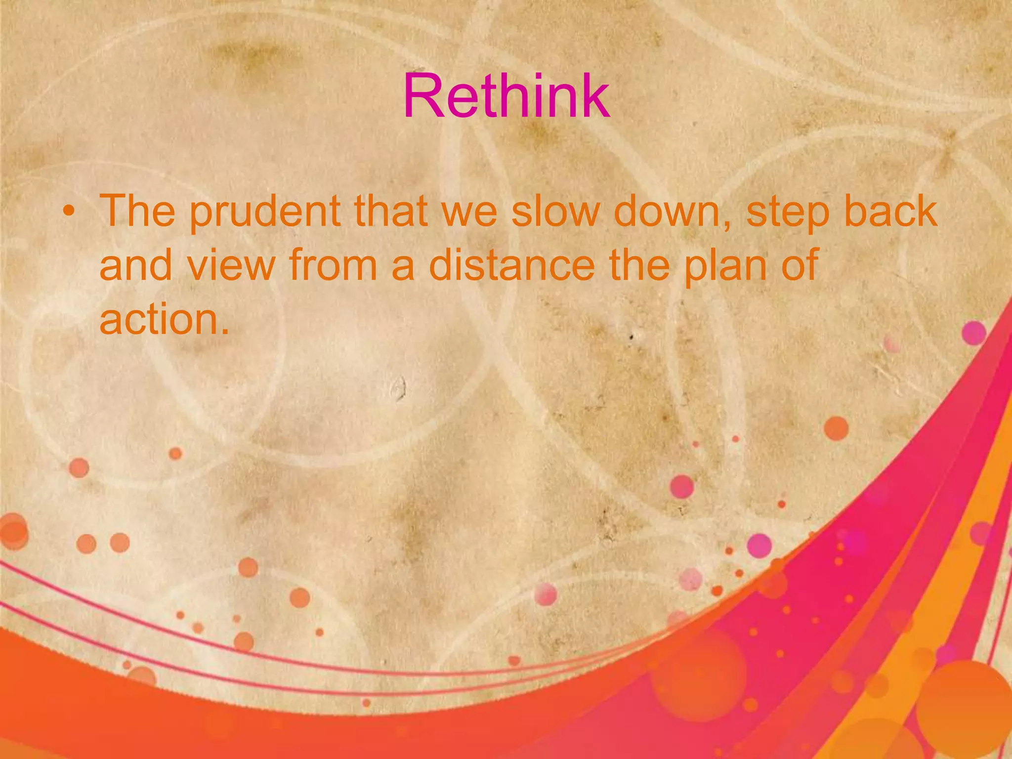 Rethink | PPT