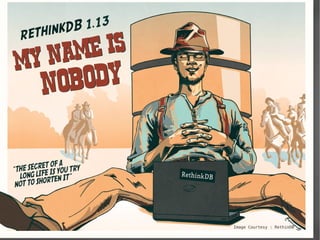 Rethink db with Python | PPT