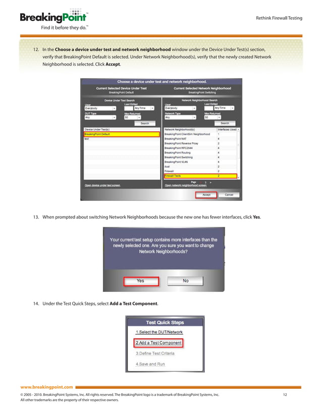 Firewall Testing Methodology | PDF