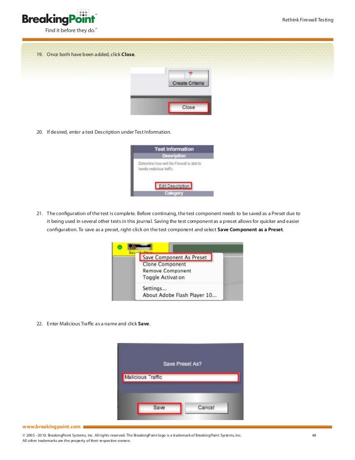 Firewall Testing Methodology