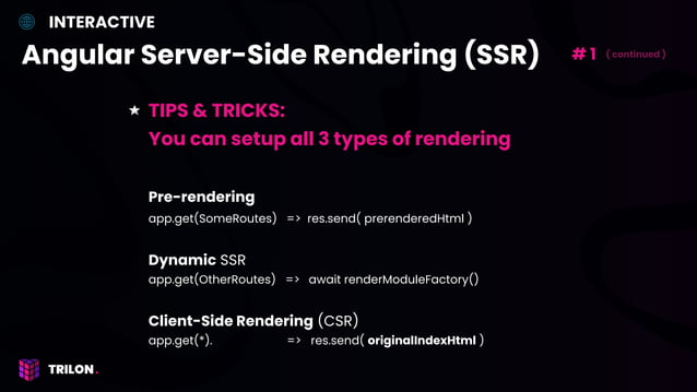 Rethinking Angular Architecture & Performance | PPT Rethinking Angular Architecture & Performance | PPT