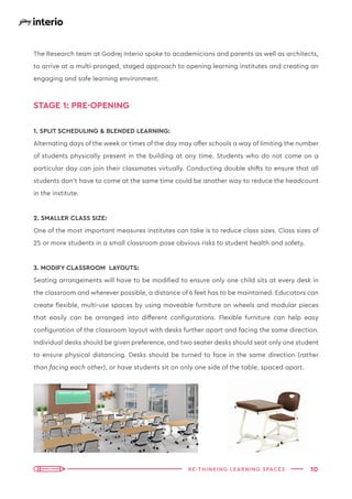 Re-thinking Learning Spaces | Godrej Interio | PDF