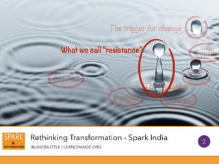 Rethinking Transformation Spark the Change India | PDF